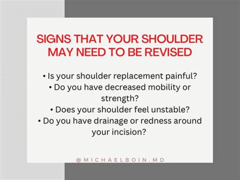 Shoulder Replacement Revision Michael Boin MD