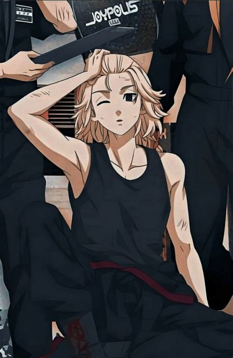 Manjiro Sano Mikey Arte Oficial Tokyo Revengers Personagens De