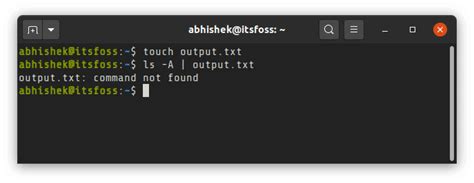 Linux Command Error Output To File
