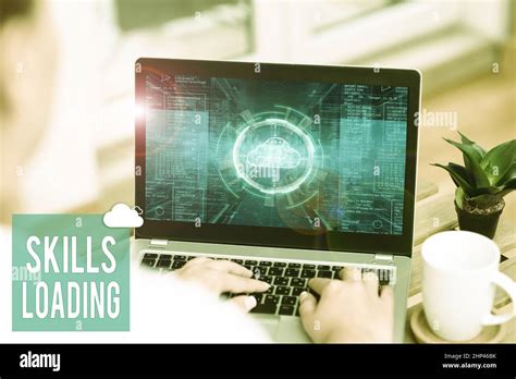 Text Showing Inspiration Skills Loading Word Written On Points Out The Degree Of Difficulty