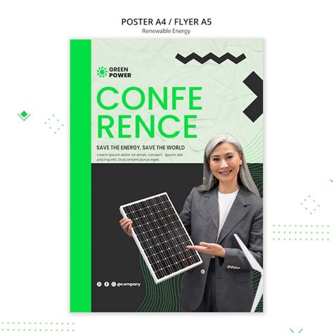 Free Psd Renewable Energy Design Template
