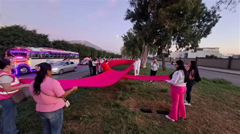 Realizan Caravana Rosa En Tijuana Para Fomentar La Detección Oportuna