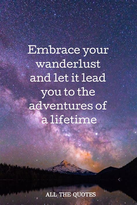 The Best Wanderlust Travel Quotes All The Quotes