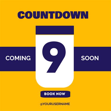 Countdown Template Postermywall