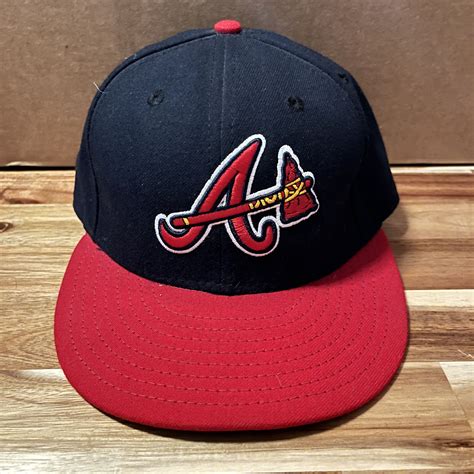 New Era 59fifty Atlanta Braves Mlb Baseball Hat Cap Fitted 7 1 4 Ebay