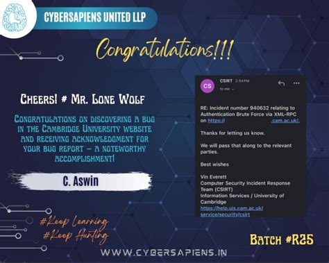 Cybersapiens On Linkedin Ethicalhacker Cybersecuritycompany
