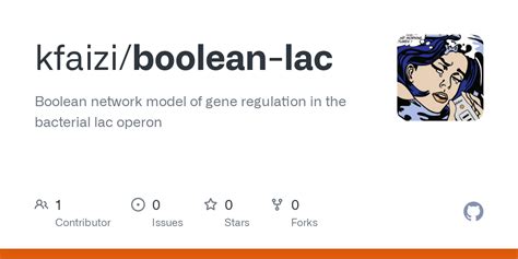Github Kfaiziboolean Lac Boolean Network Model Of Gene Regulation