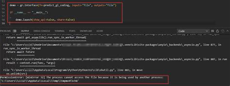 [gradio 4 0] `gr file` is broken on windows permissionerror · issue