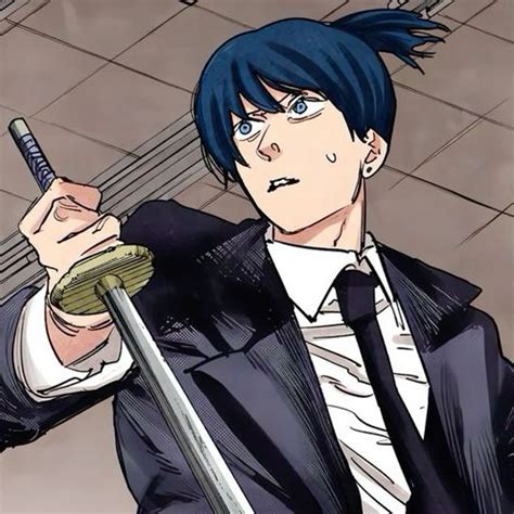 Aki Chainsaw Man Icon Aki Hayakawa Manga Panel Colored Aki Csm Aki