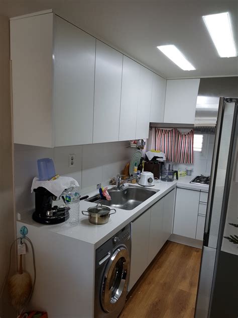 한샘 싱크대 문짝 부분 교체 수리 싱크대 리폼 비용 성북구 네이버 블로그