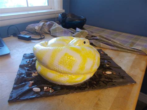life size burmese python cake rexburg cakes