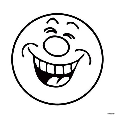 Раскраска Смайлик 69 фото