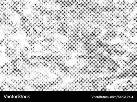 Halfton Patter Dots Halftone Texture Overlay Vector Image