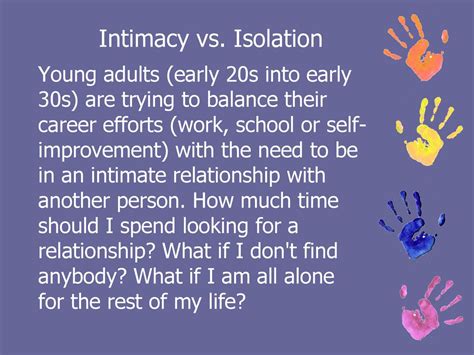 Intimacy Vs Isolation Erikson