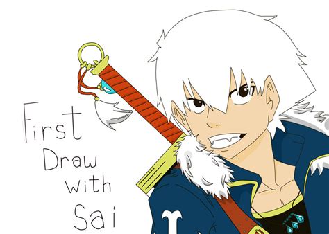 First Draw With Sai Hiro By Ahiru Spinwall On Deviantart