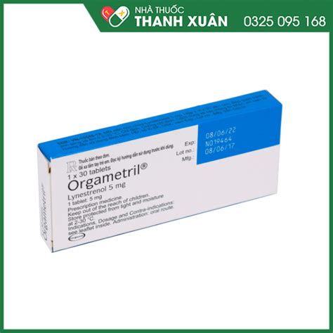 Orgametril trị đa kinh rong kinh hiệu quả