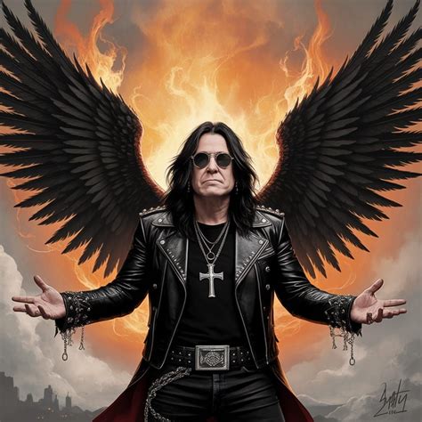 Ozzy Osbournes Ascension Gaining Wings Ai Art