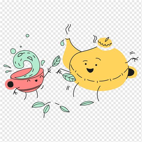 커피 차 삽화 Png Pngwing
