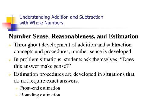 PPT Understanding Addition And Subtraction With Whole Numbers PowerPoint Presentation ID 854224