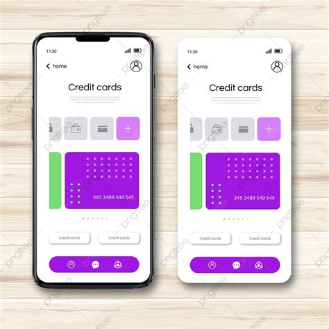 퍼플 모바일 앱 인터페이스 디자인 템플릿 Psd 다운로드 디자인 자료 다운로드