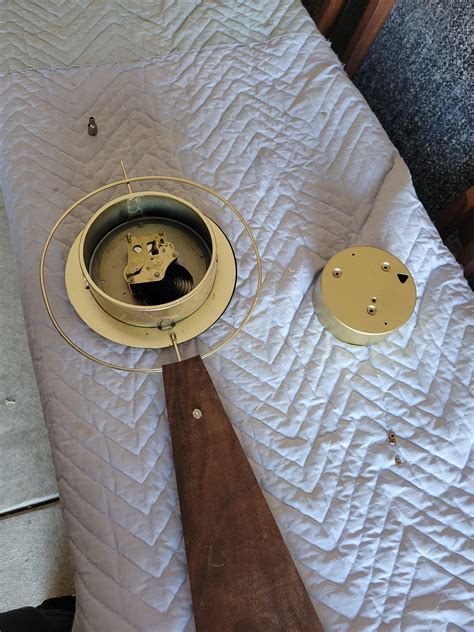 A Nice Pendulem Clock Any Tips On How To Fix Rmidcentury