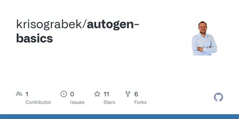 github krisograbek autogen basics