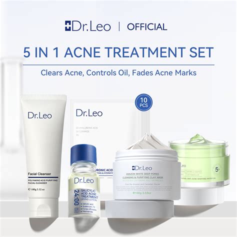 Drleo Acne Treatment Set Acne Removal Blackhead Removal Improved
