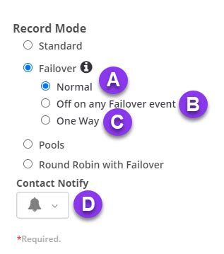 Enable Geo Proximity With Failover