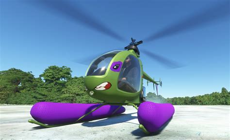 Mosquito Xe Tmnt Livery Set 4a Compatible For Microsoft Flight