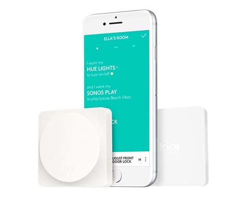 Logitech HomeKit Enabled POP Smart Button For Simple Smart Home Device Control Gadgetsin