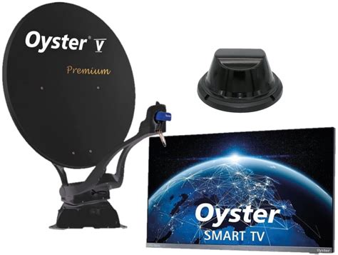 TenHaaft Oyster V Premium Satanlage Inkl Smart TV 24 61cm Pro Multimediapaket Twin Skew
