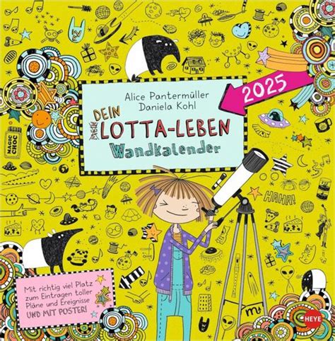 Lotta Leben Broschurkalender 2025 Athesia