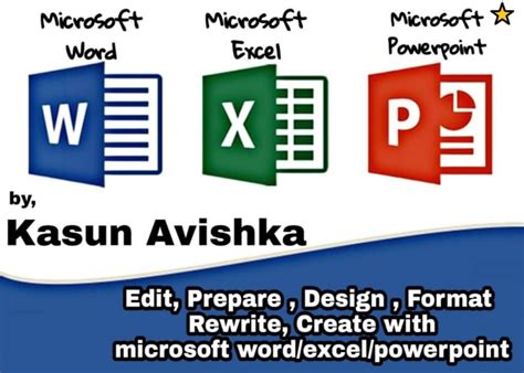 format edit and design your word excel powerpoint documents and