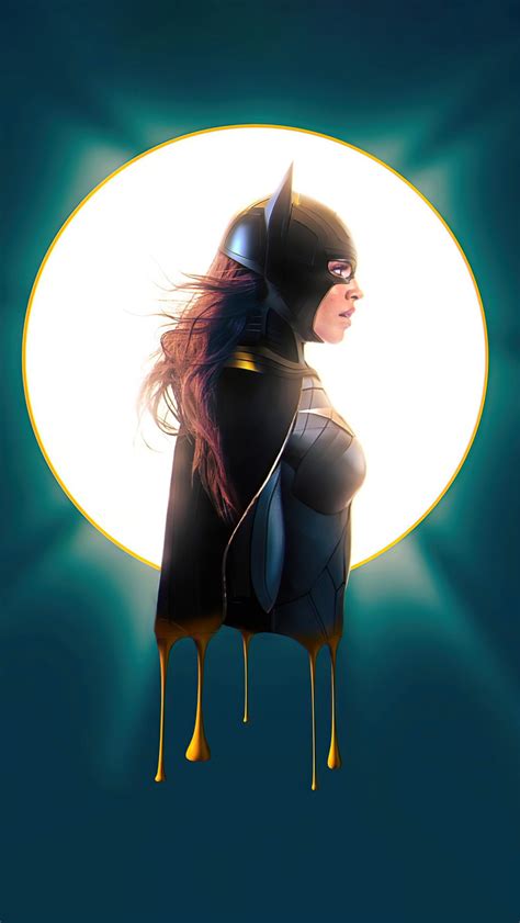640x1136 The Batgirl Symbol Minimal 5k Iphone 5 5c 5s Se Ipod Touch