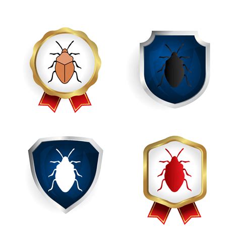Abstract Flat Stink Bug Insect Badge And Label Collection 25844547 Vector Art At Vecteezy