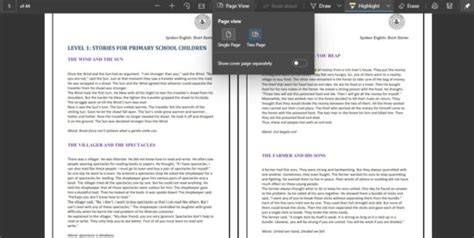 Enable Two Page View Mode In Microsoft Edge PDF Viewer Technoresult