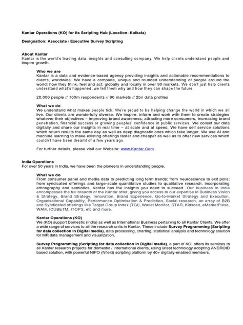 Jd Kantar Ops Scripting Pdf Cognition