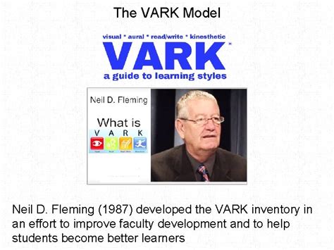 The Relationship Between Vark Learning Styles And Learning