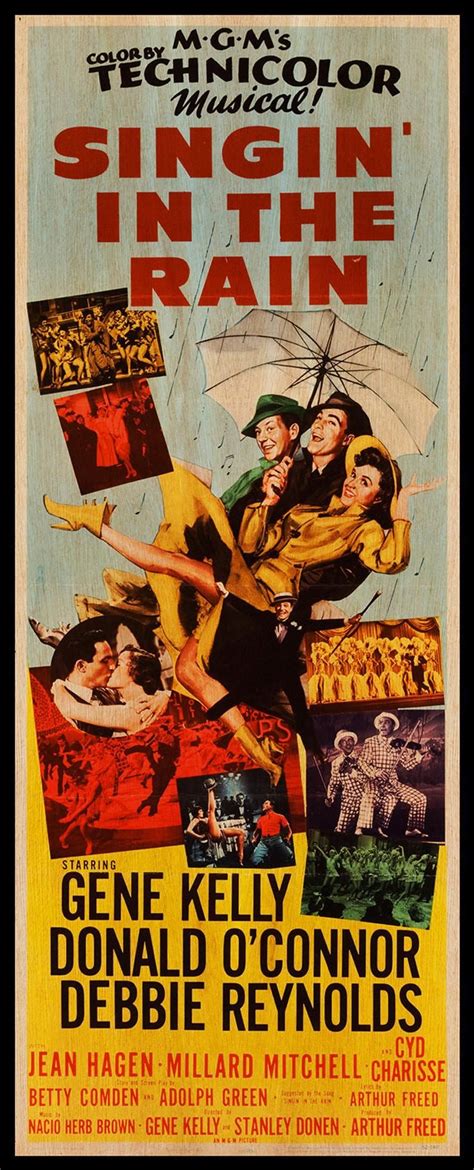 Singin In The Rain Movie Poster