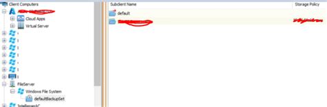 backup of file share in azure using commvault in on prem storage