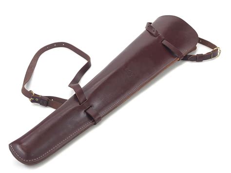 Lot Triple K 130 20 Brown Leather Rifle Scabbard