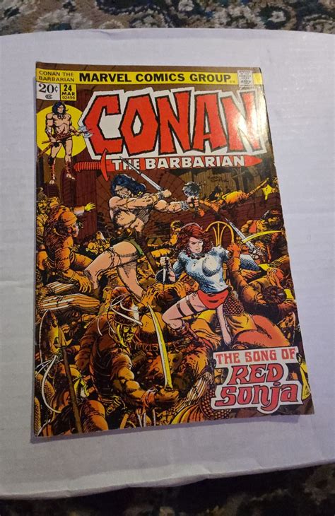 Conan The Barbarian First Full Red Sonya Windsor Smith See Descript Comic Books