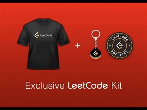 Leetcode LeetCode Kit T Shirt Unboxing YouTube