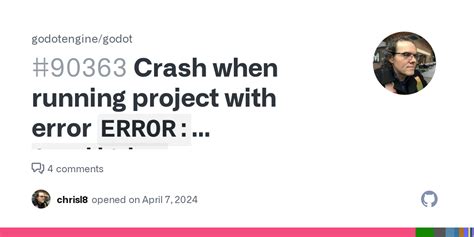 Crash When Running Project With Error ERROR Condition Flushing Cmd Queue Nullptr Is True