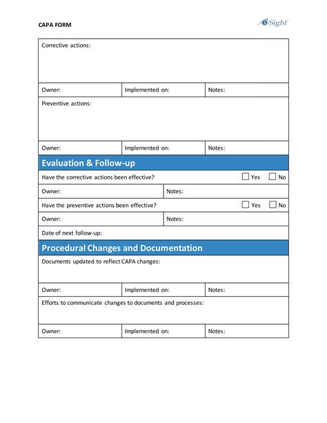 Capa Form Template Docx