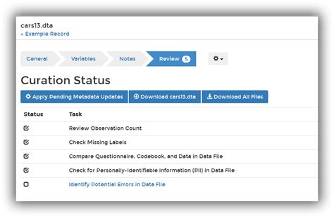 Update Data Files From Metadata — Colectica 75 Documentation