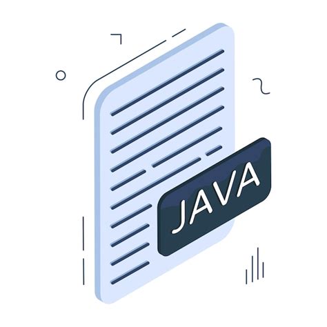 Premium Vector Editable Design Icon Of Java File