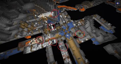 Sextuple Spider Spawner World All In Range Of Eachother 5 Cave Spiders 1 Spider Dungeon R