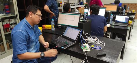 simor technology pelatihan modbus arduino dan modbus iot di lab