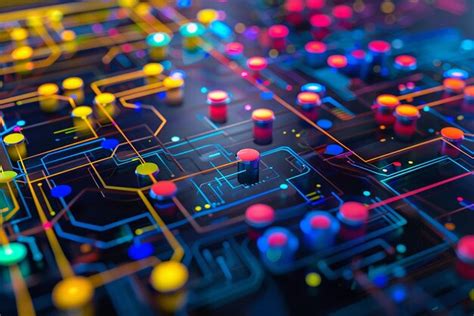 Intricate Flowchart Of A Quantum Algorithm Premium Ai Generated Image